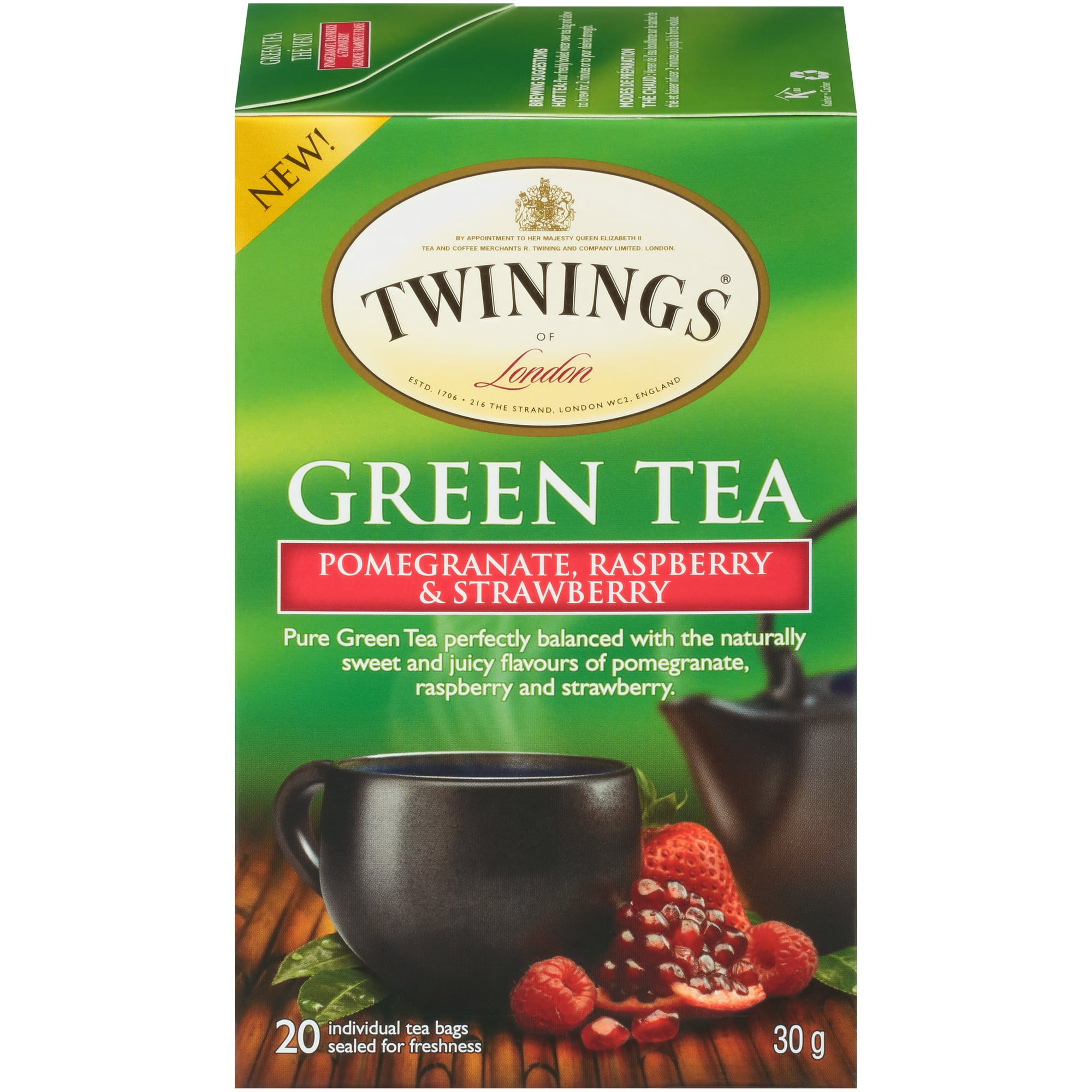 Click here for Twinings Green Tea With Pomegrante  Raspberry & St... prices