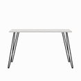 GDF Studio 50.8" Writing Desk with Hairpin Legs, Compact Workstation ...