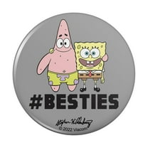 2pcs Spongebob Squarepants Magnet Set - SpongeBob Curious Face Flexible ...