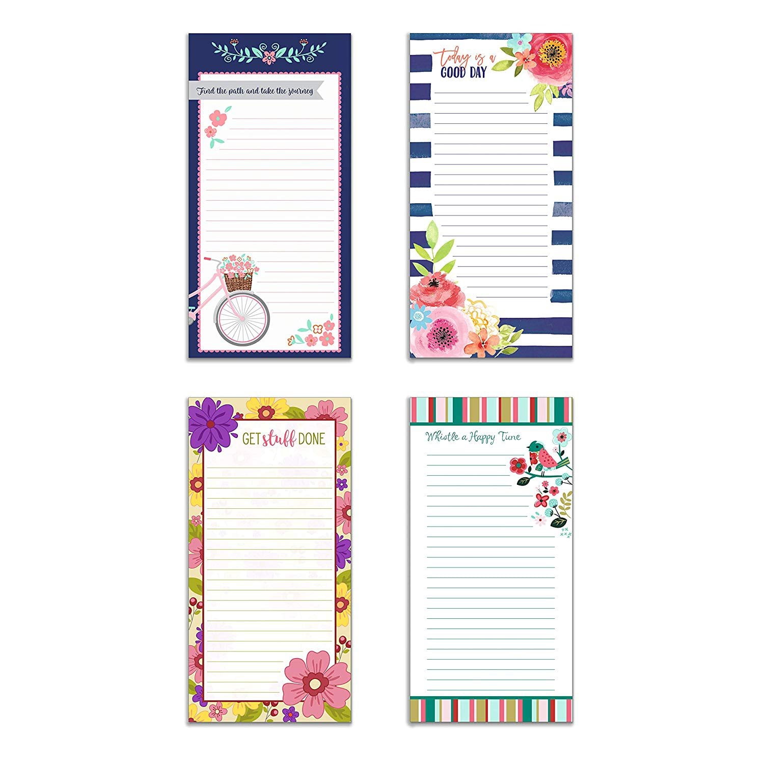 To Do List Notepad Inspirational Set Of 4 To Do List Magnet Notepad 4in