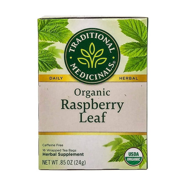 Organic Raspberry Leaf, Tea Bags, Herbal Wrapped, Herbal Supplement ...
