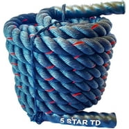 "Zeny Heavy Duty Long-lasting 1.5""/ 2"" Width Poly Dacron Battle Rope ...