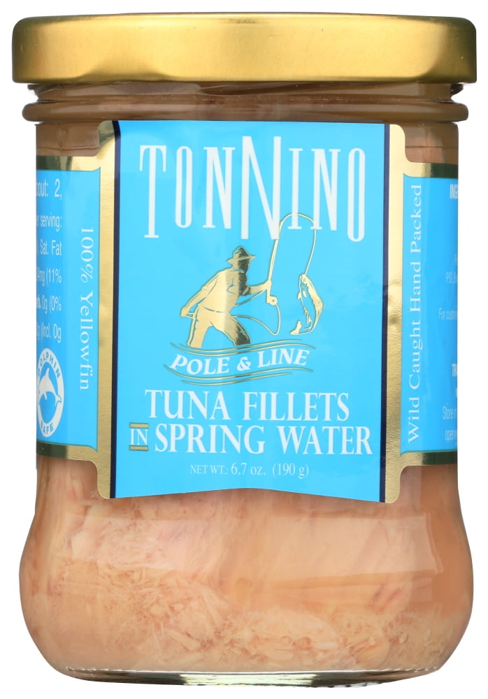 Tonnino Tuna Fillets in Spring Water, 6.7 oz - Walmart.com