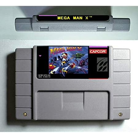 Game cartridge Mega Man Megaman X - Action Game Card US Version English ...