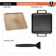 Blackstone Cast Iron Deep Dish Pizza Kit with Removable Handle and Wood ...