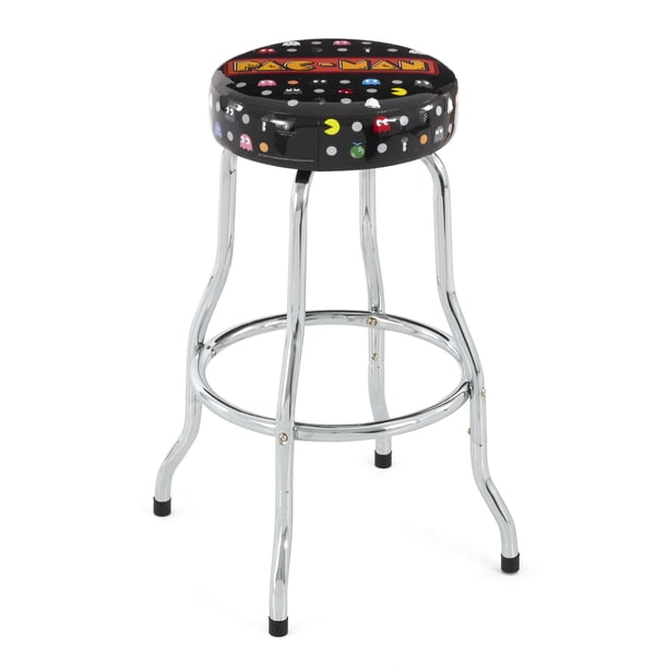 Arcade1UP Pac Man Adjustable Height Steel Arcade Cabinet Stool - Walmart.ca