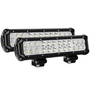 Nilight LED Light Bar 4PCS 4 Inch 18W LED Bar 1260lm Flood Led Off Road ...