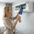 Rinse-Free Air Conditioner Cleaner Spray 3.4 fl oz with Deep Foaming ...