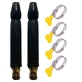2 Nozzles and 4 Clamps High Pressure Flushing Set, Powerful Car Wash ...