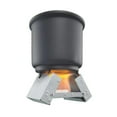 Industrial Revolution Pocket Stove, Foldable, Galvanized Steel ...