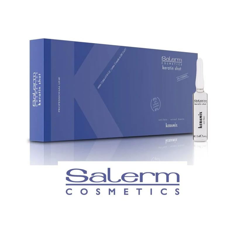 Salerm® Keratin Shot Caja Con 12 Ampolletas 13ml C/u Lifting Salerm ...
