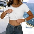 Aboser Ribbed Basic Shirts for Women with Built in Shelf Bras Cute Lace ...
