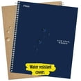 Five Star Wirebound Notebook, 3 Subject, Wide Ruled, 10 1/2" x 8 ...