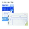 Rediform-Blueline 2-Part Spiral Bound Invoice Book, Carbonless, 50 ...