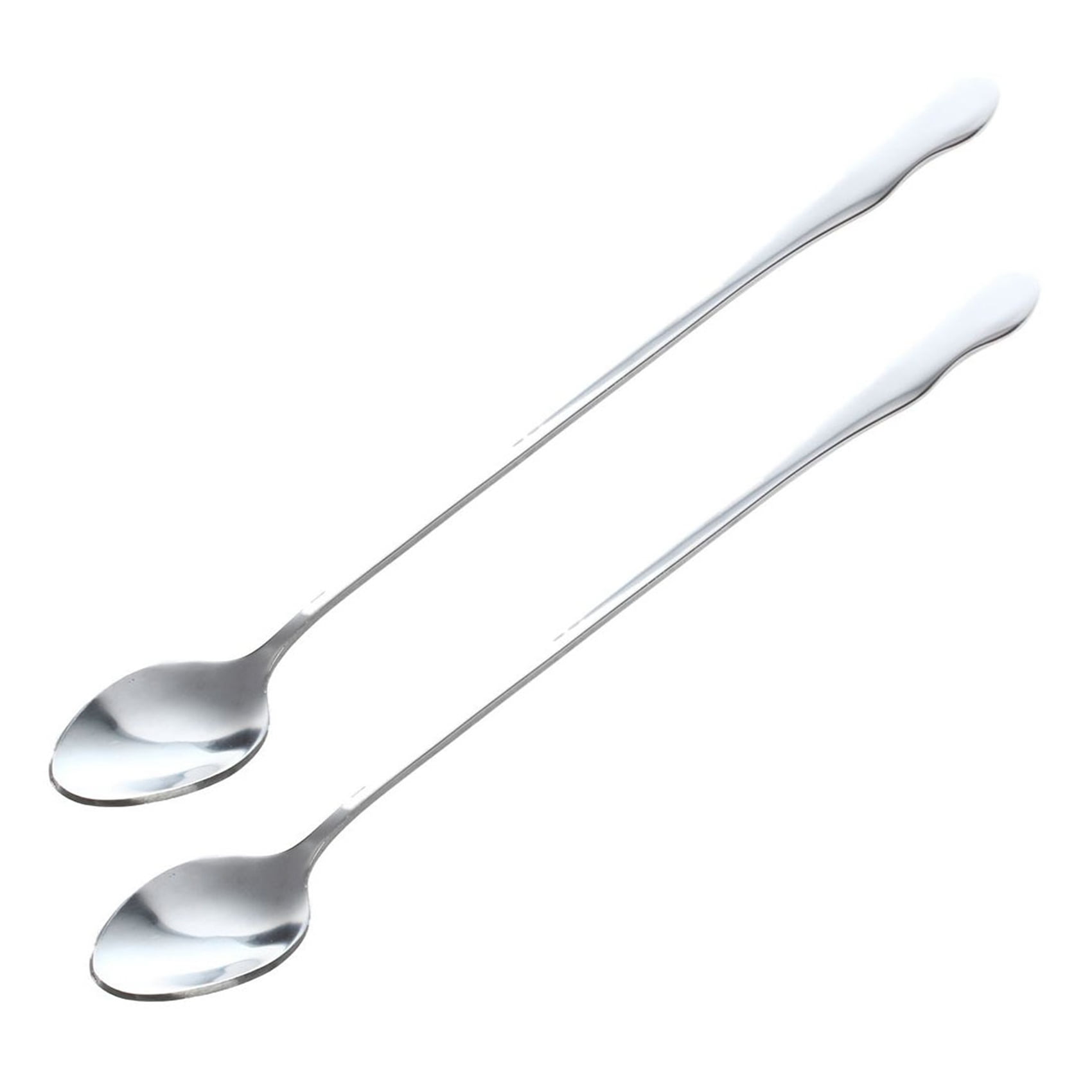 Click here for Unbranded 2x Stainless Steel Tableware Long Handle... prices