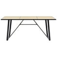 vidaXL Dining Table Kitchen Table Dining Room Breakfast Dinner Table ...
