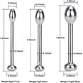 Urethral Sounds Stainless Steel Penis Plug Training Urinary Dilator