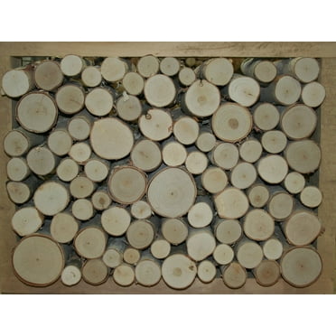 White Birch Log Set for Fireplace - Walmart.com