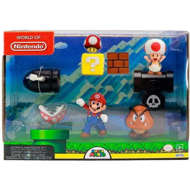 Set de Figuras Acorn Plains Diorama Nintendo 147310 | Bodega Aurrera en línea