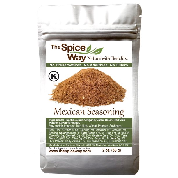 The Spice Way Mexican Seasoning Spice Blend - Latin American cuisine ...