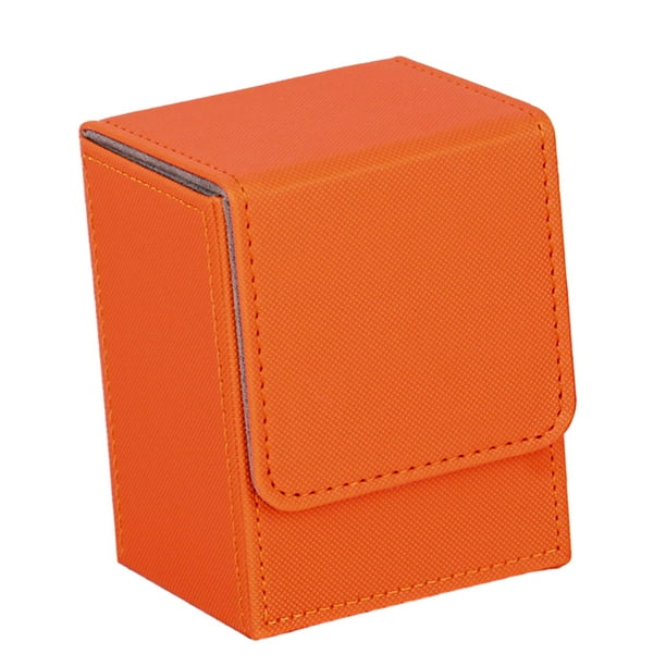 Trading Card Deck Box with Closure Container Card Deck Storage Box ...