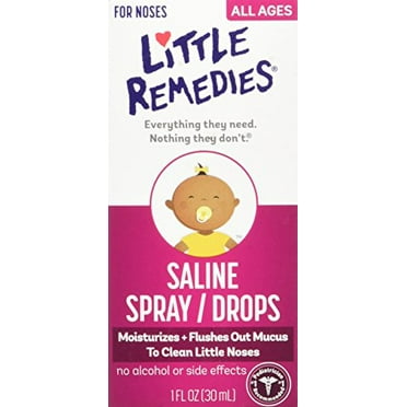 Ayr Baby Saline Nasal Spray/Drops, 1 Oz. - Walmart.com