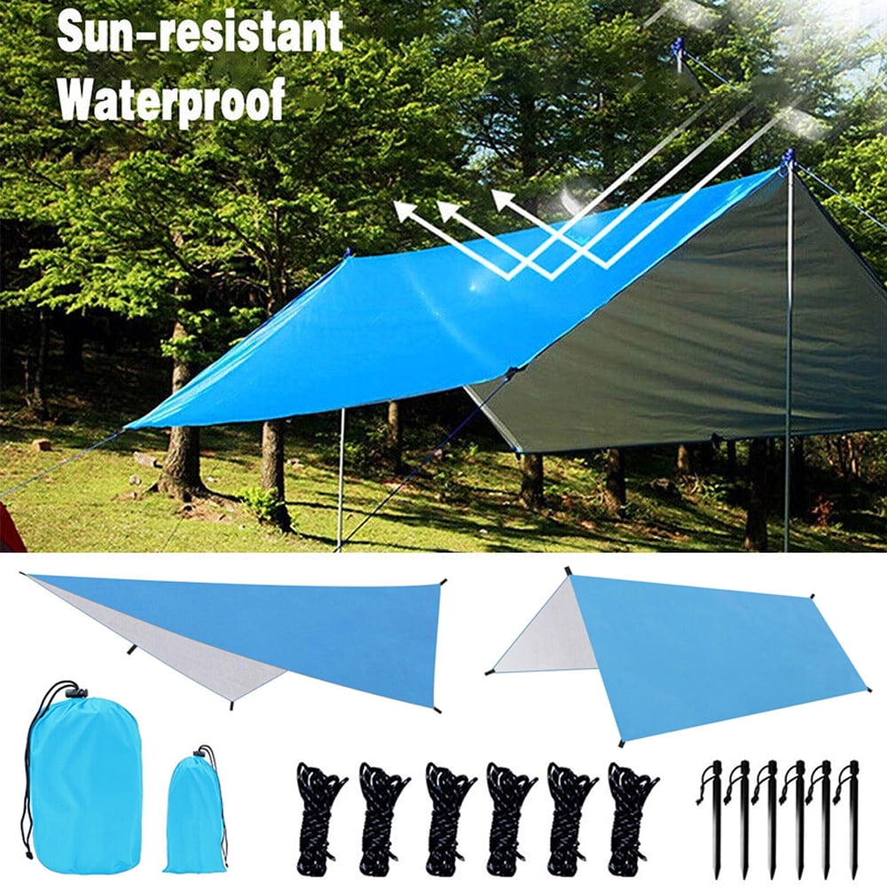 DFITO 3Mx3M Ultralight Sun Shelter, Waterproof Awning Tarp, Garden ...
