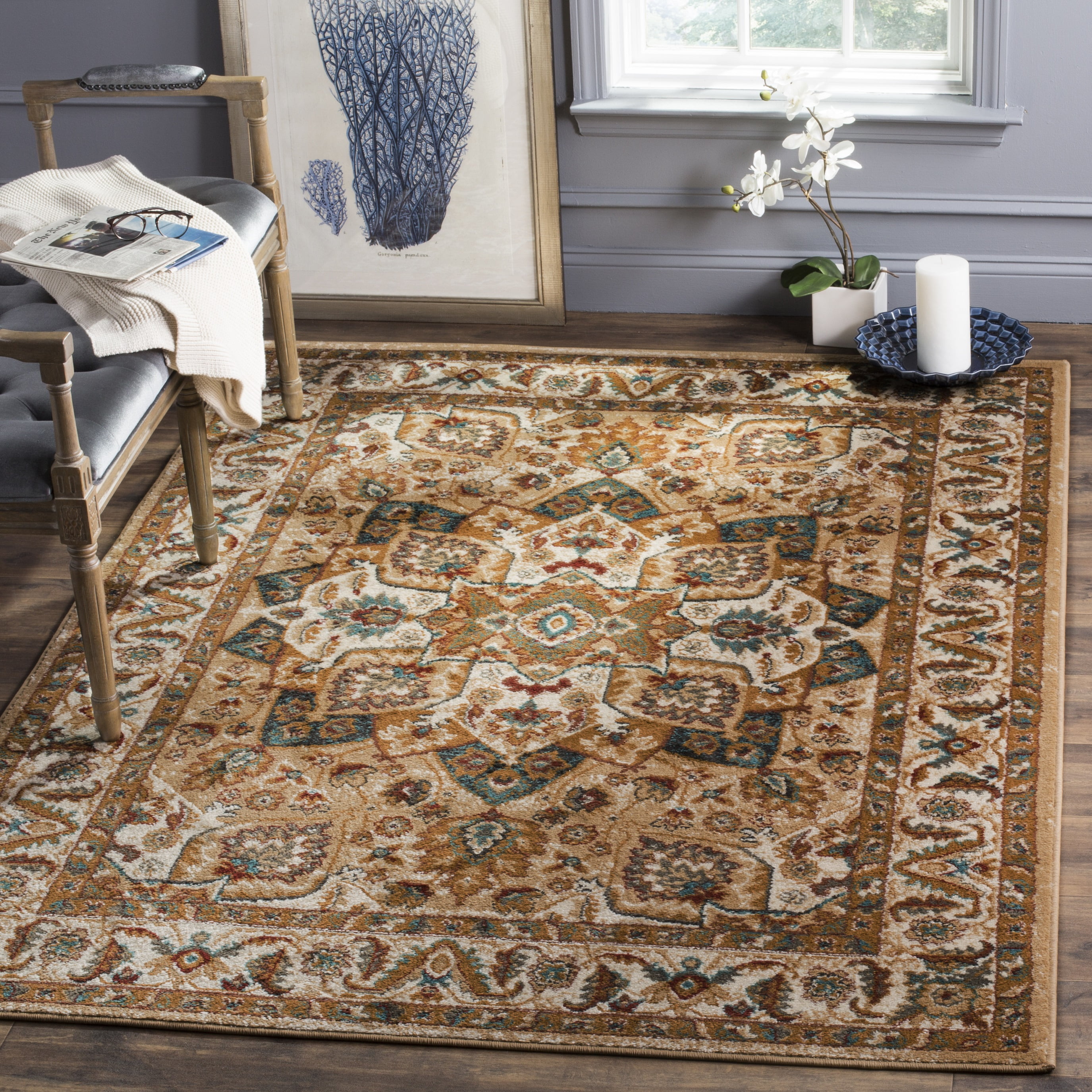 Safavieh Summit Leone Traditional Area Rug or Runner - Walmart.com