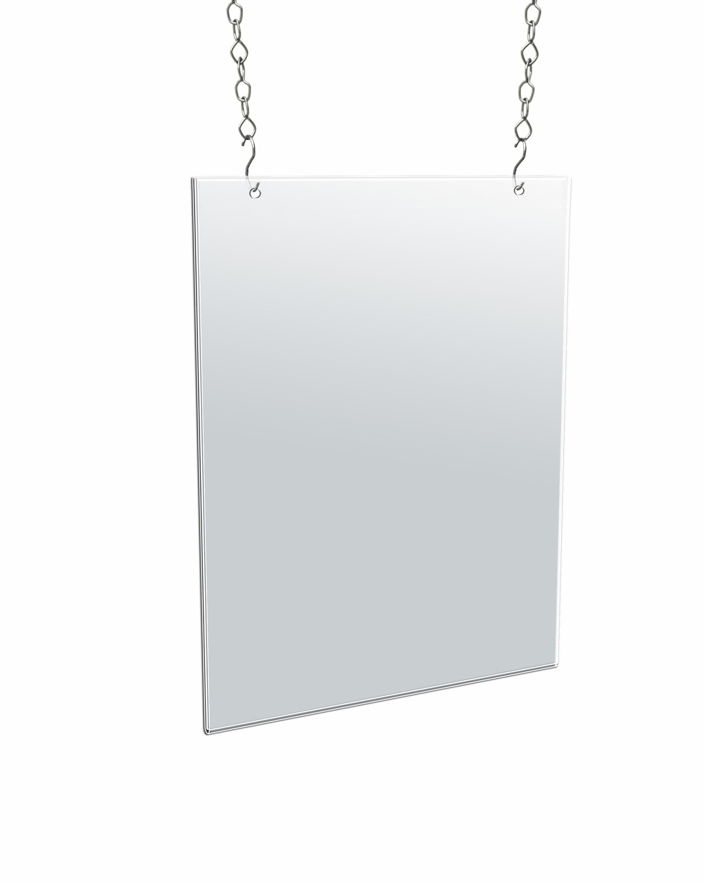 Azar Displays 172710 Clear Acrylic Hanging Ceiling Poster Frame 11 ...