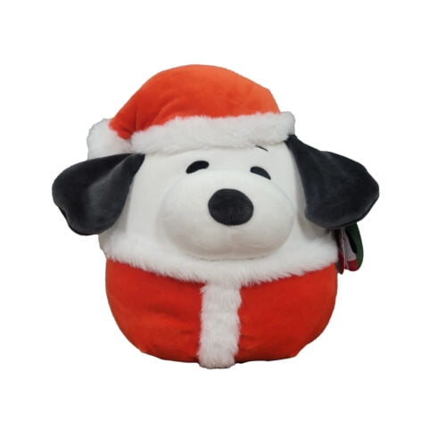 Christmas Squishmallow Peanuts Snoopy with Santa Hat 8" Stuffed Plush ...