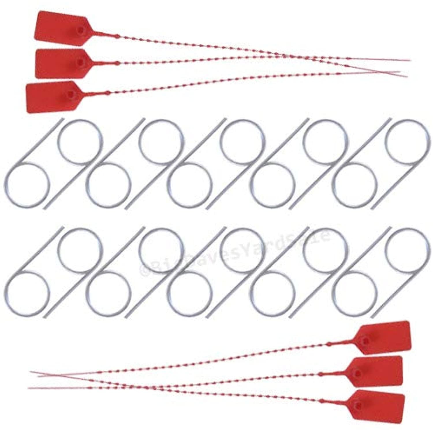 22 - Tamper Seals (RED) and 20 - Fire Extinguisher Pull Pins - Walmart.com
