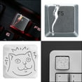 Aluminumn Metal Keycap Metal Engraving Customization Keycap Corrosions ...