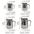 Easy Cleaning Stainless Steels Pitcher Cupwith Handle Safe Dishwasher ...
