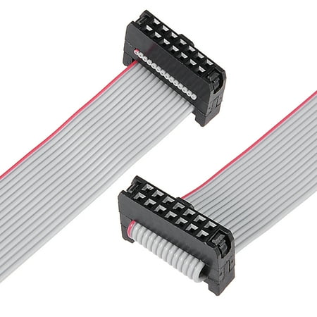 IDC 14 Pins Connector Flat Ribbon Cable Female Connector 30cm 2mm Pitch ...