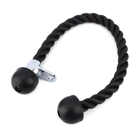 WALFRONT Double End Nylon Rope for Pull & Push Down Resistance Training ...