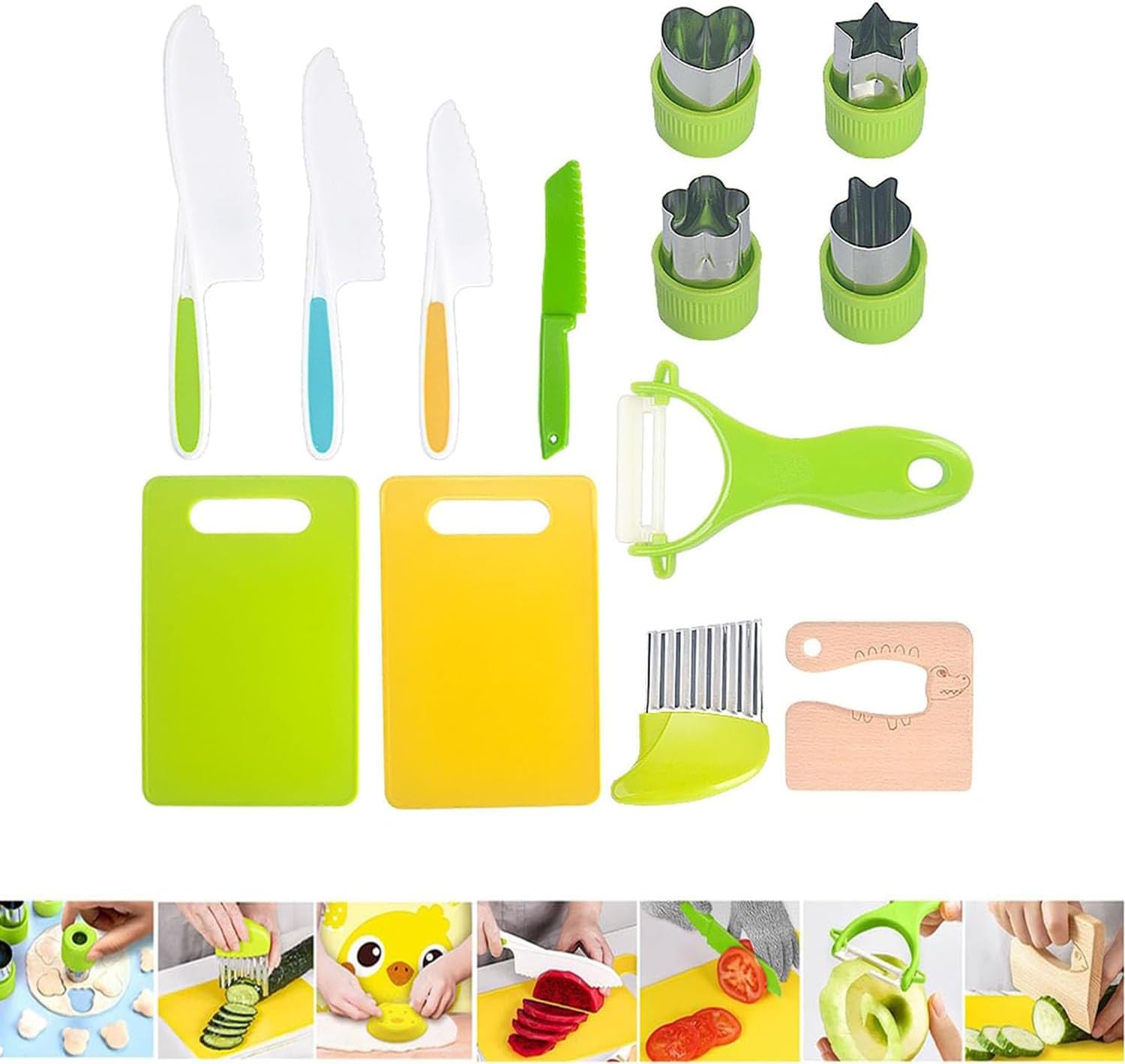 13/17 Pieces Ensiven Kid Safe Kitchen Set - Ensiven Kitchen Set ...