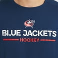 Men's Fanatics Navy Columbus Blue Jackets Authentic Pro Rink Tech T ...