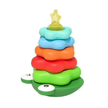 Stacking Toy Hand Eye Coordination Stacking Tower Frog Stacking Nesting ...