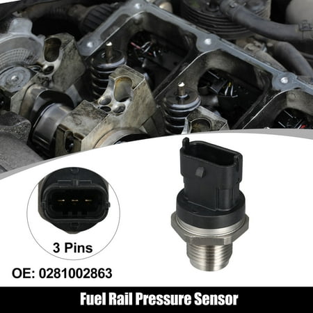 Royalbelle Car Fuel Rail Pressure Sensor 0281002534 Fuel Pressure ...