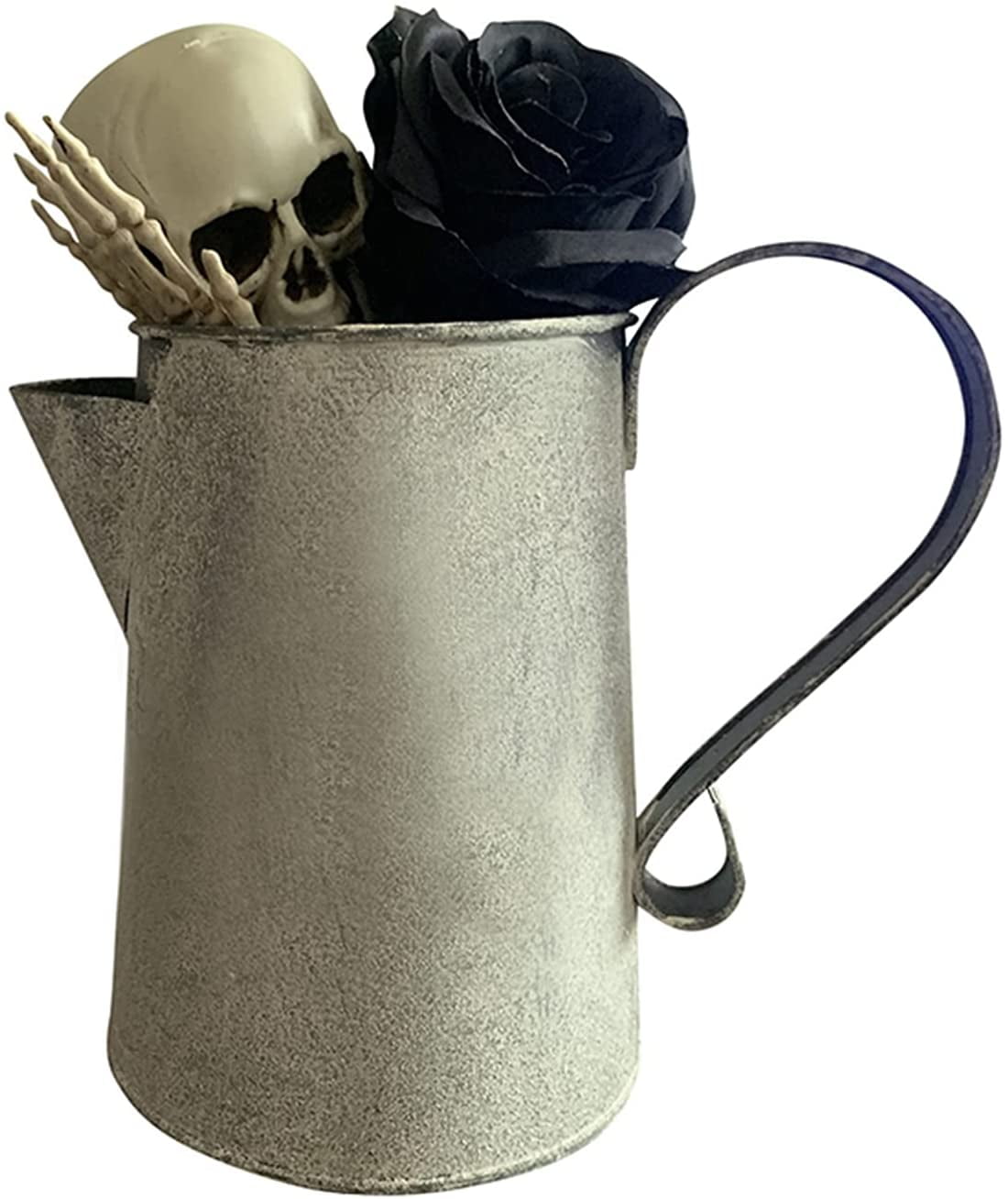 Halloween Skull Rose Kettle Watering Can Lights Outdoor, Glowing Skull ...