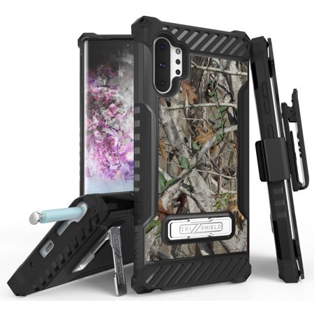 Tri-Shield [CAMOUFLAGE SERIES] Rugged Case Metal Kickstand Cover + Belt ...