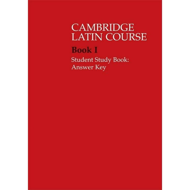 Cambridge Latin Course: Cambridge Latin Course 1 Student Study Book ...