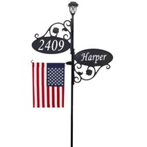 Address America Fully Customized, Double-Sided Park Place Oval ...