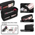 Double Layer Travel Case for Hair Dryer Brush & Styler, Universal ...
