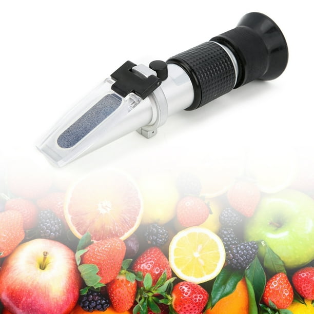 ANGGREK Portable Brix Refractometer,Brix Refractometer Fruit Sweetness ...