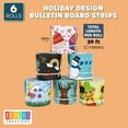 Holiday Scalloped Bulletin Board Border Strips, 6-Rolls, 234 Feet, 6 ...
