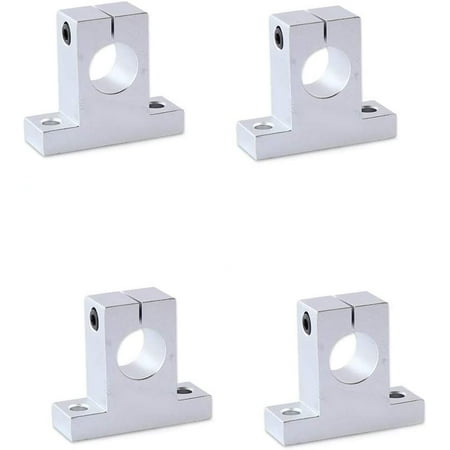 Set of 4 SK20 Aluminum Linear Clamp Guides for 20mm Diameter Motion ...