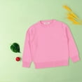 Generic Toddler Kids Little Girl Boys Solid Color Basic Pullover Knit Sweater Girls Cotton Knit ...