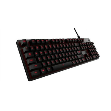 onn. Gaming Mechanical Keyboard with Blue Switches, Adjustable 16.8M ...