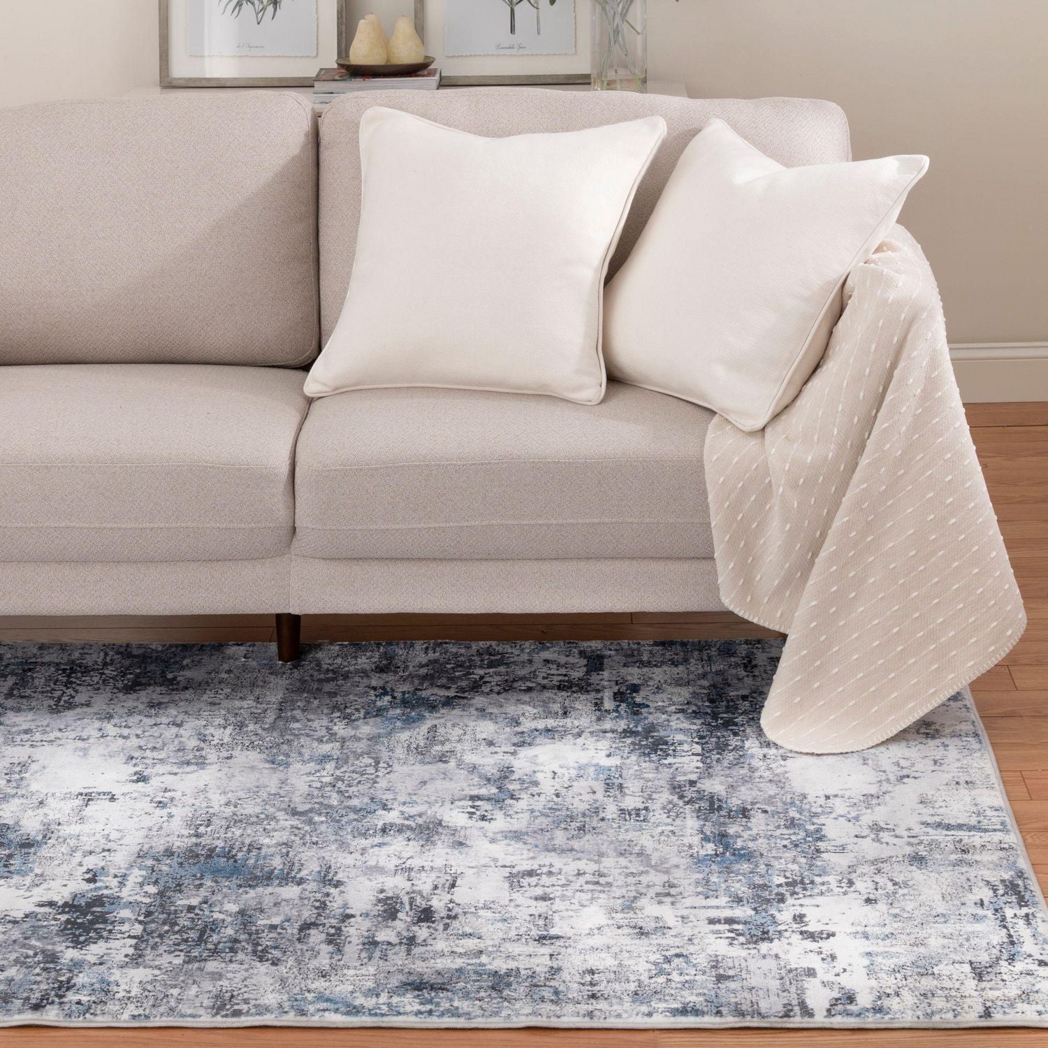 Click here for Natco Banburry Ocean Blue And Grey Woven Area Rug... prices